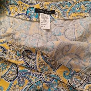Boston Proper | Pants & Jumpsuits | Boston Proper Paisley Capri Pants ...